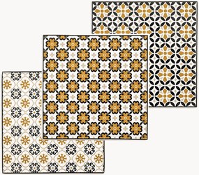 Sada podtácků z kostního porcelánu Beeswax, 6 dílů