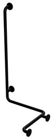 BEMETA Madlo do sprchy 66x118 cm černá 301112020