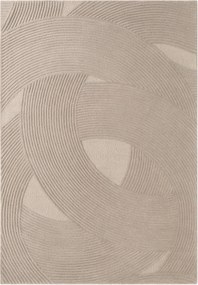 Ted Baker, Kusový koberec Ted Baker Kensington 106400 Beige, 160x230, béžová, kancelář