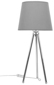 Stolní lampa MILANO, 1x textilní stínítko (výběr ze 4 barev), (výběr ze 3 barev konstrukce)