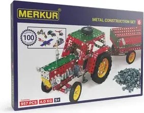 Merkur 6 stavebnice / 957 dílů / 100 modelů / od 5 let