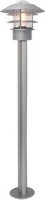 Venkovní stojací lampa Elstead HELSINGOR/stříbrná/100 cm
