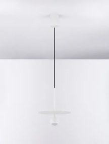 LED bílé designové svítidlo Edem
