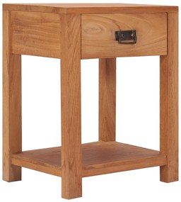 Noční stolek 35 x 35 x 50 cm masivní teakové dřevo,  287231 HangarStore.cz