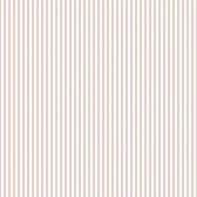 Růžovo-bílá vliesová tapeta na zeď, proužky, pruhy, 14868, Happy, Parato