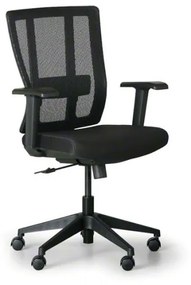 Kancelářská židle MET, černá
