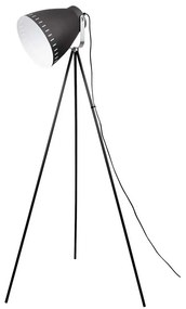 LEITMOTIV Stojací lampa Mingle trojnohá – černá 64 x 145 cm