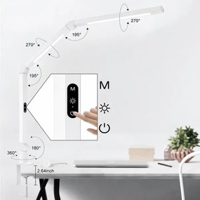 Brilagi-LED Stmívatelná dotyková stolní lampa VARIO LED/12W/230V 3000-6500K bílá