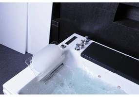 BPS-koupelny Hydromasážní vana HYD-NIA911 180x100 s ohřevem vody