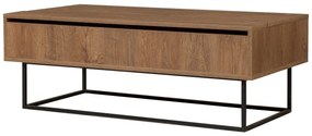 Designový konferenční stolek Gabryle 120 cm vzor ořech