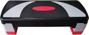 HOMCOM Nastavitelný Aerobní Fitness Stupínek s Protiskluzovým Povrchem 78x29x20 cm