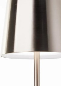 Brilliant G40939/29  Stolní AKU lampa XAANA světlá MĚĎ USB-C , CCT