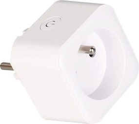 Immax 07762L NEO LITE Smart vnitřní zásuvka s kolíkem v2 typ E 255V 55x55x75mm, bílá, WiFi