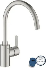 Grohe - Dřezová baterie, supersteel