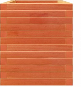 Zahradní truhlík voskově hnědý 70x40x49,5 cm masivní borovice 3282551