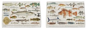 Látkové prostírání 2 ks 45x30 cm Fish - Really Nice Things
