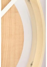 Designové nástěnné hodiny 3046 Nextime Wood Loop 30cm