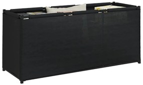 Úložný box černý 105 x 34,5 x 45 cm textil - Default Title