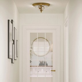 Luxusní stropní svítidlo Elstead Cambridge mosaz 2xE27 41 cm