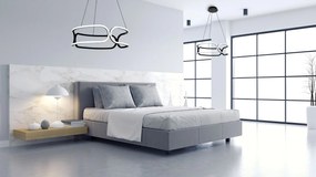Toolight - LED závěsné svítidlo + dálkové ovládání APP790-CP TRIO BLACK, černá, OSW-07901