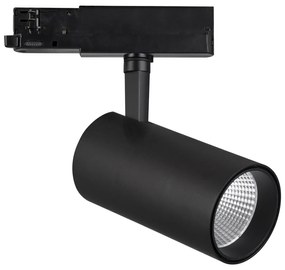 Mantra 3F Fiji, výkonný LED reflektor 40W 4000K 38°, černá, průměr 8,5cm