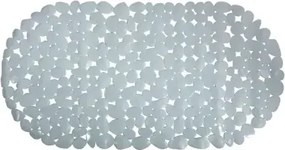 MSV GALETS protiskluzová podložka do vany šedá / PVC / 35 x 68 cm