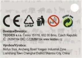 ZOOTED Čáp bílý / Plast / 9 cm / od 3 let