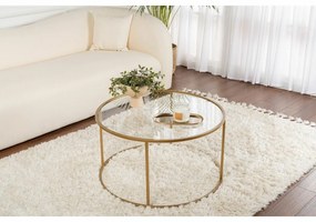 Konferenční stolek Aurum Gold, 80 cm