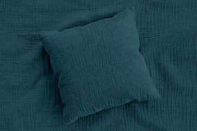 Celoroční mušelínový povlak na polštářek Ocean - GOTS Velikost: 70 x 90