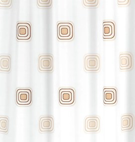 Bellatex Koupelnový závěs Béžová 180x200 cm