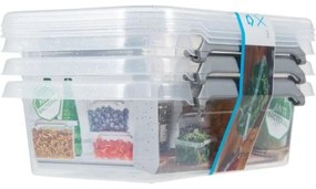 Antibakteriální Donau NANOBOX 0,35 l, sada 3 kusů