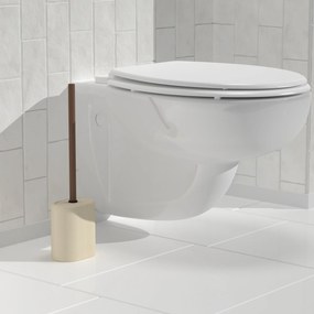 WC štětka ARGILEO volně stojící, 12 x 7,6 x 39 cm - béžový