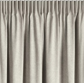 ZÁVĚS NA KROUŽCÍCH MEGI 140X250 CM ŠEDÁ