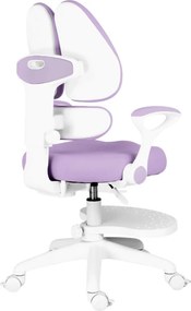 Dětská rostoucí židle Neoseat KIDDY TWO — látka, pratelný potah, fialová