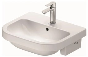Duravit 24035500002 - Zápustné umyvadlo D-CODE 55x45,5 cm keramika/lesklá bílá
