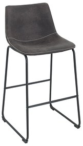 Barová židle Kansas, šedá
