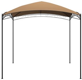 vidaXL Marketos Altán 3 x 3 x 2,65 m taupe 180 g/m²