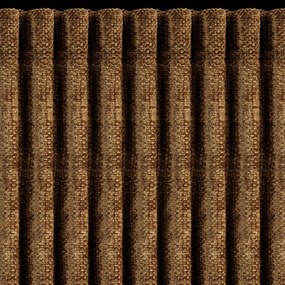 ZATEMŇOVACÍ ZÁVĚS NA PÁSCE NESKA 140X270 CM HNĚDÝ