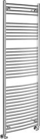 Aqualine Aqualine, ALYA topné těleso oblé 600x1703mm, chrom, LLC205