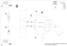 Sollux SL.1295 - Bodové svítidlo ZUCA 1xE27/15W/230V černá