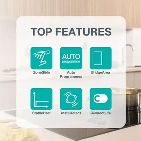 Gorenje GI6432BCWF černá / Indukční varná deska / 4 plotny / Wi-Fi / S