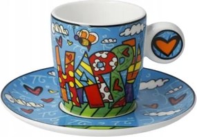 Šálek na espresso Happy Romero Britto 100 ml Goebel