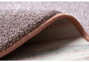 koberec kulatý SAN MIGUEL špinavě růžová 61 hladký, Jednotný je velikost kruh 150 cm | krásné koberce cz