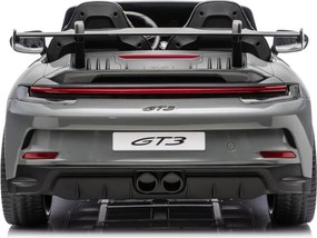 LEAN CARS Autíčko na baterii DK-P911 Porsche GT3 24 V, šedé
