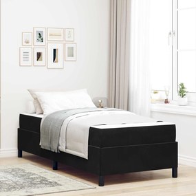 Rám postele Černá 80 x 200 cm textil 3399026