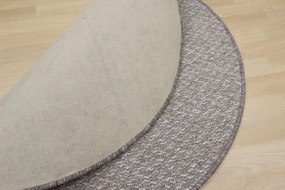 Vopi koberce Kusový koberec Toledo béžové kruh - 67x67 (průměr) kruh cm