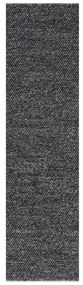 Flair Rugs koberce Běhoun Minerals Dark Grey ROZMĚR: 60x230