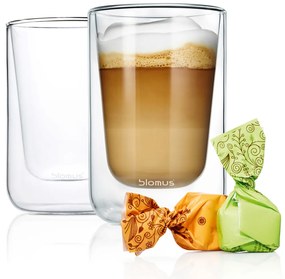 Set termosklenic na cappuccino 250 ml NERO BLOMUS