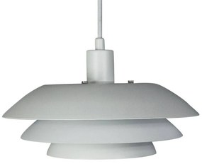 Dyberg Larsen DL31 závěsná lampa kovová bílá