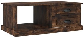 Konferenční stolek kouřový dub 90 x 50 x 35 cm kompozitní dřevo - Default Title